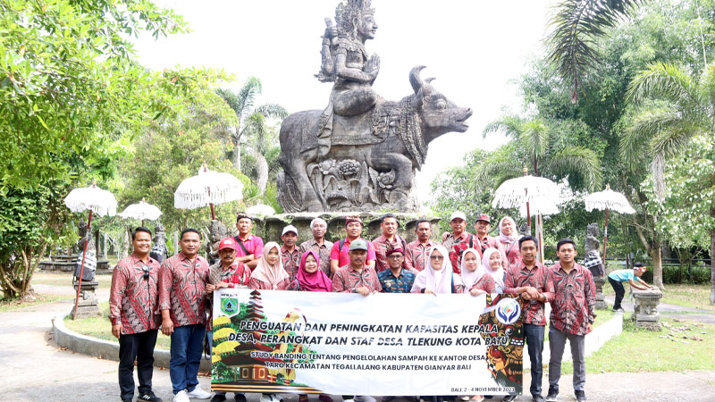 Situs Resmi Desa Taro DESA TLEKUNG JUNREJO BATU STUDY BANDING KE DESA TARO